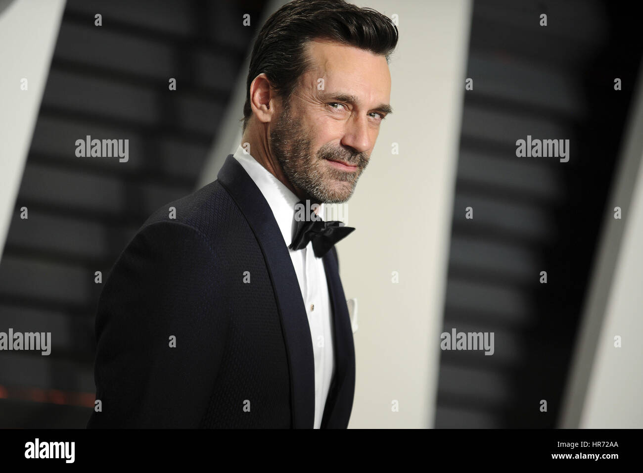 Beverly Hills, California. 26th Feb, 2017. Jon Hamm attends the 2017 Vanity Fair Oscar Party ...