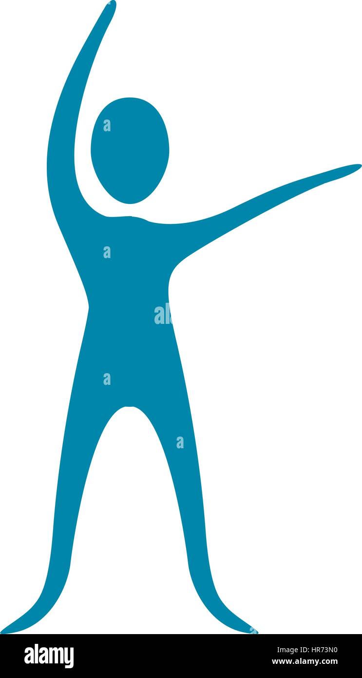 people fitness stretching icon Stock Vector Image & Art - Alamy