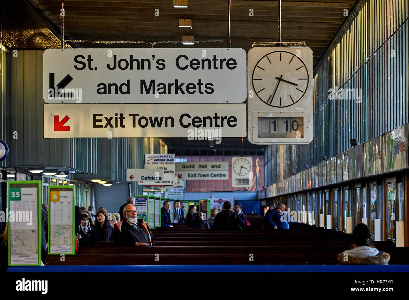 Bus station interior building hi-res stock photography and images - Alamy