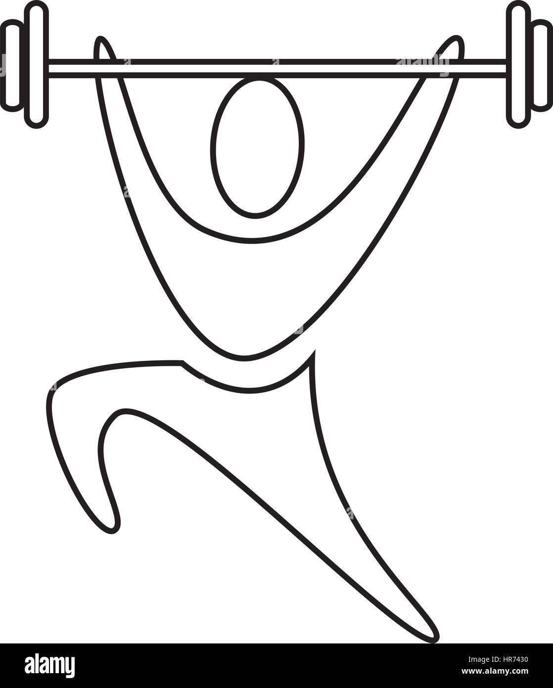 Lifting the legs Stock Vector Images - Alamy