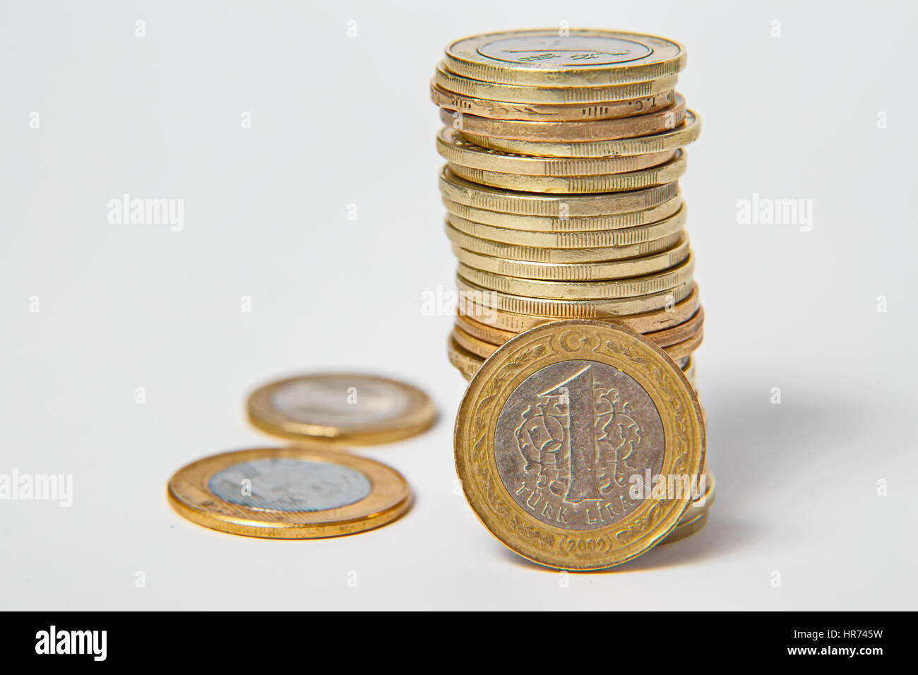 Turkish gold coin hi-res stock photography and images - Alamy