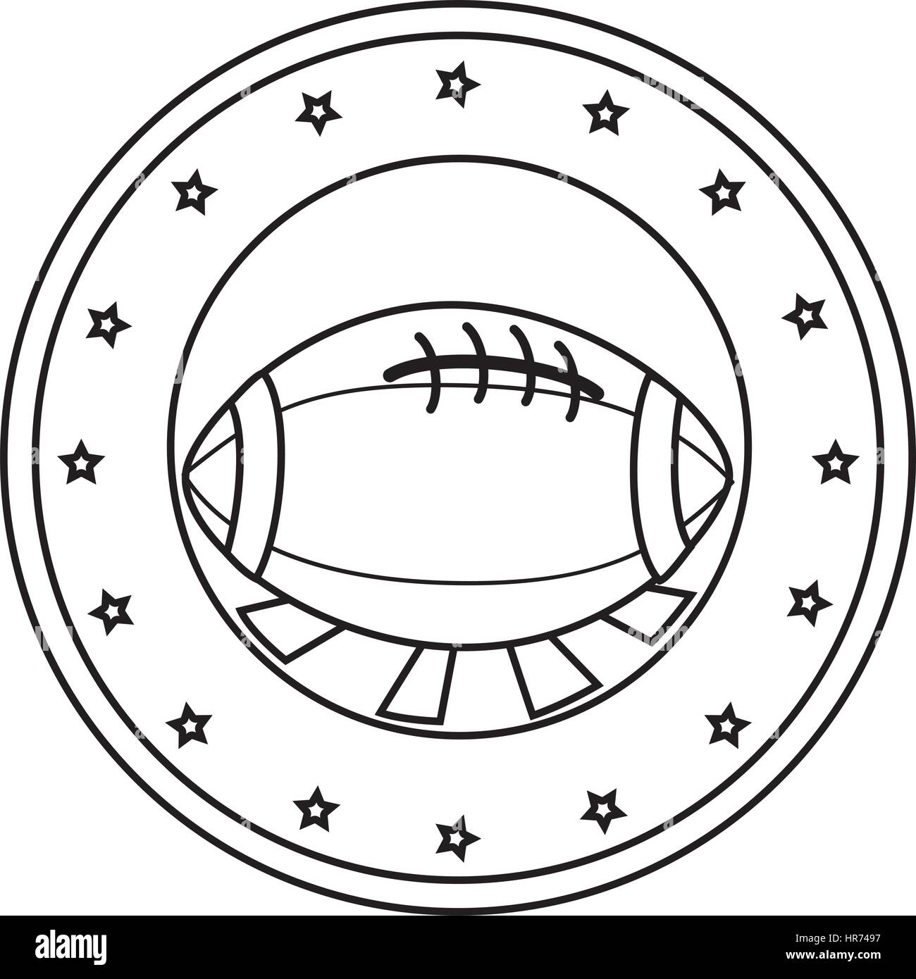 Football ball circular Black and White Stock Photos & Images - Alamy