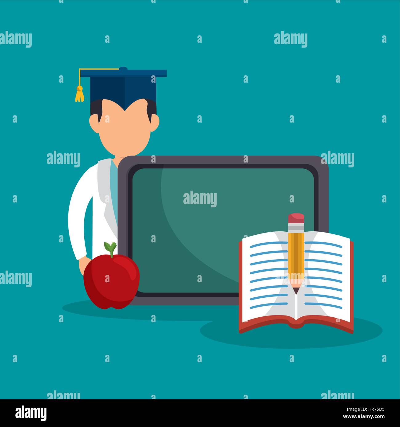student graduation easy learning Stock Vector Image & Art - Alamy