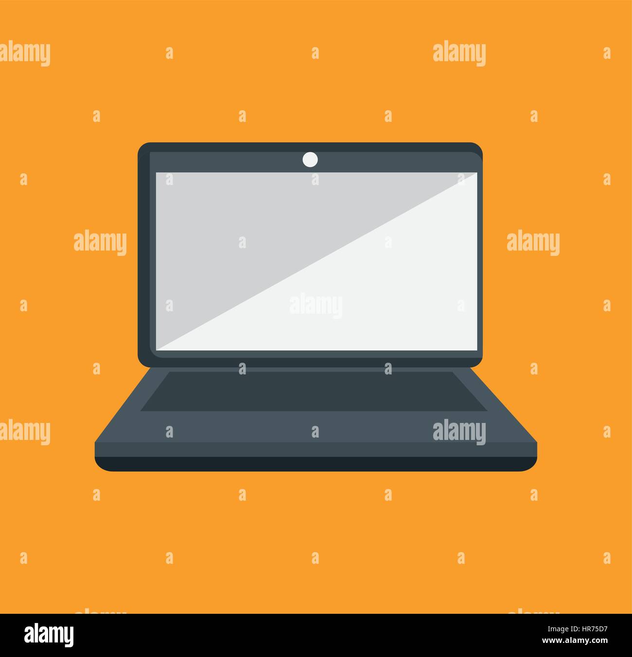 laptop computer device icon Stock Vector Image & Art - Alamy