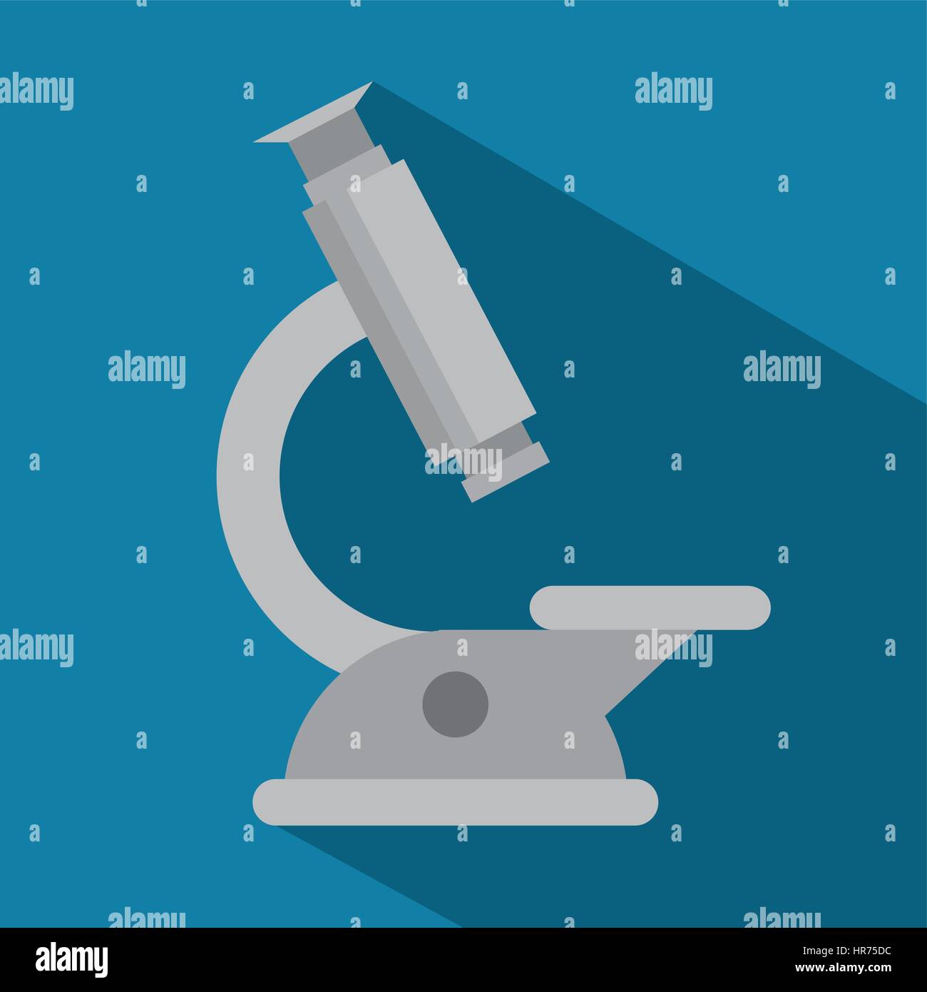 microscope laboratory isolated icon Stock Vector Image & Art - Alamy