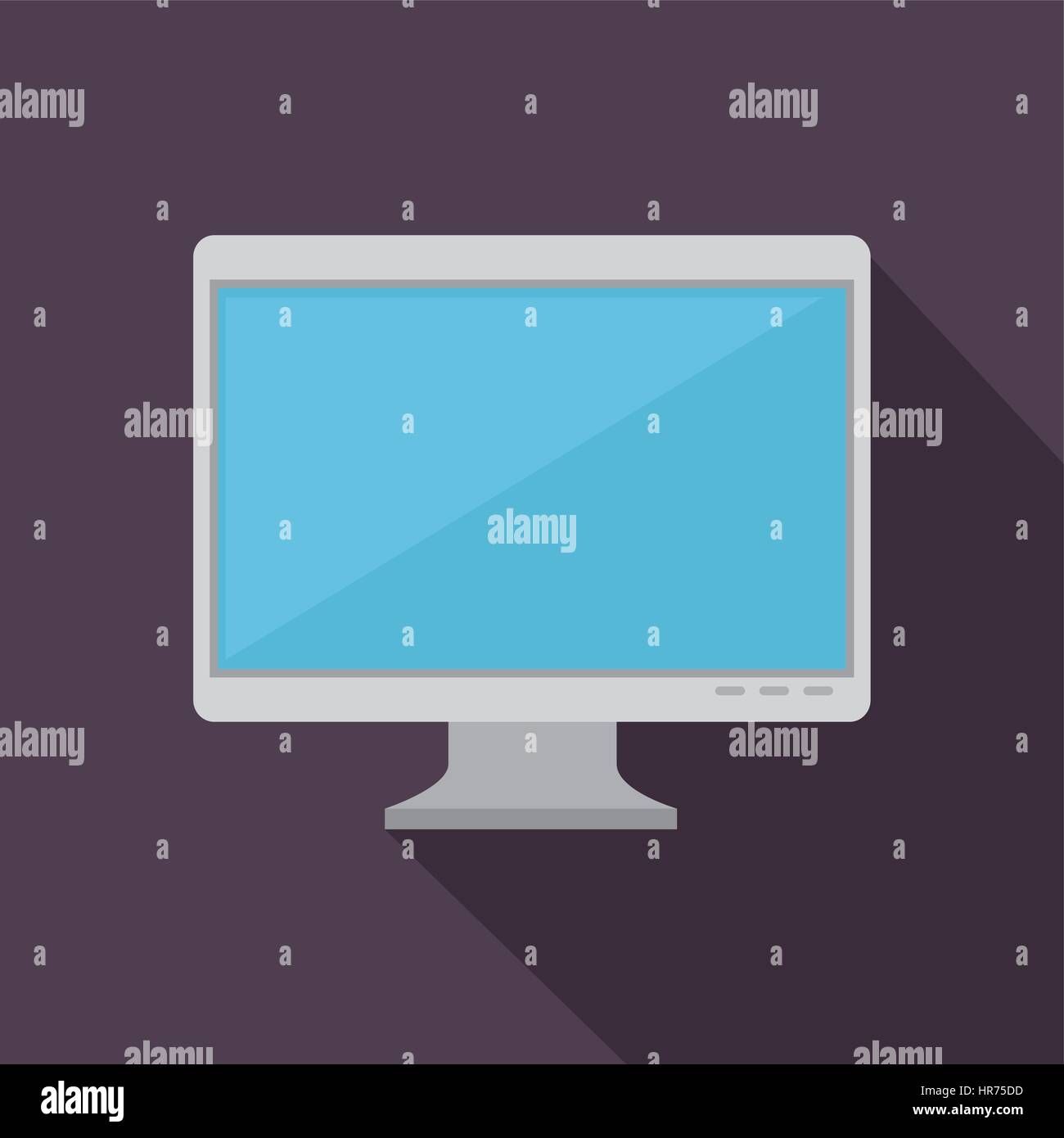 computer desktop monitor icon Stock Vector Image & Art - Alamy