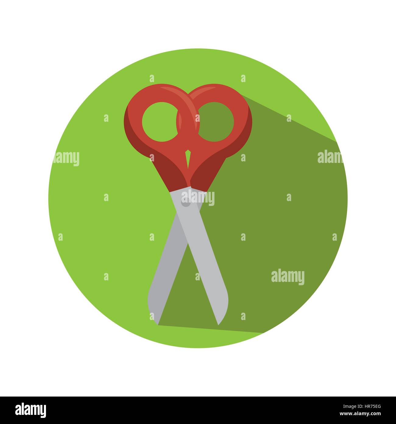 scissor school supply icon Stock Vector Image & Art - Alamy
