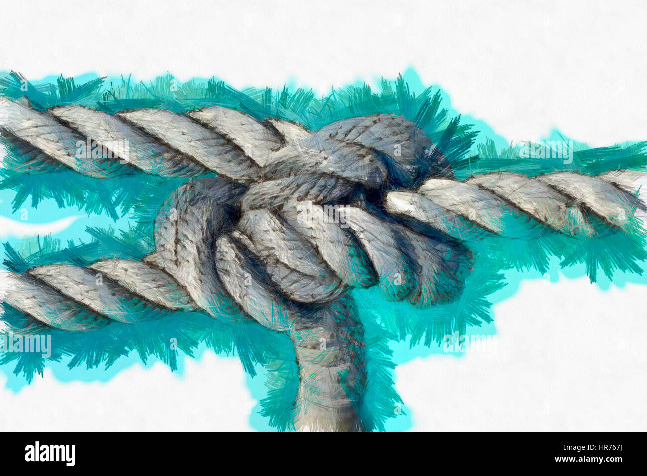 Ship knots hi-res stock photography and images - Alamy
