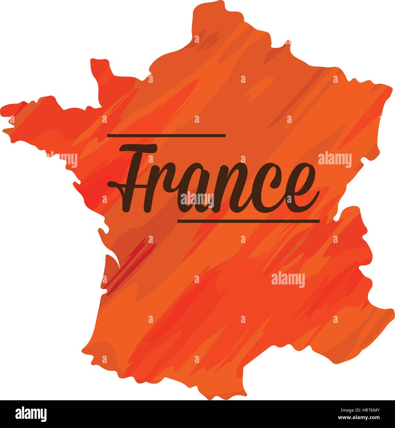 French map of world Stock Vector Images - Alamy