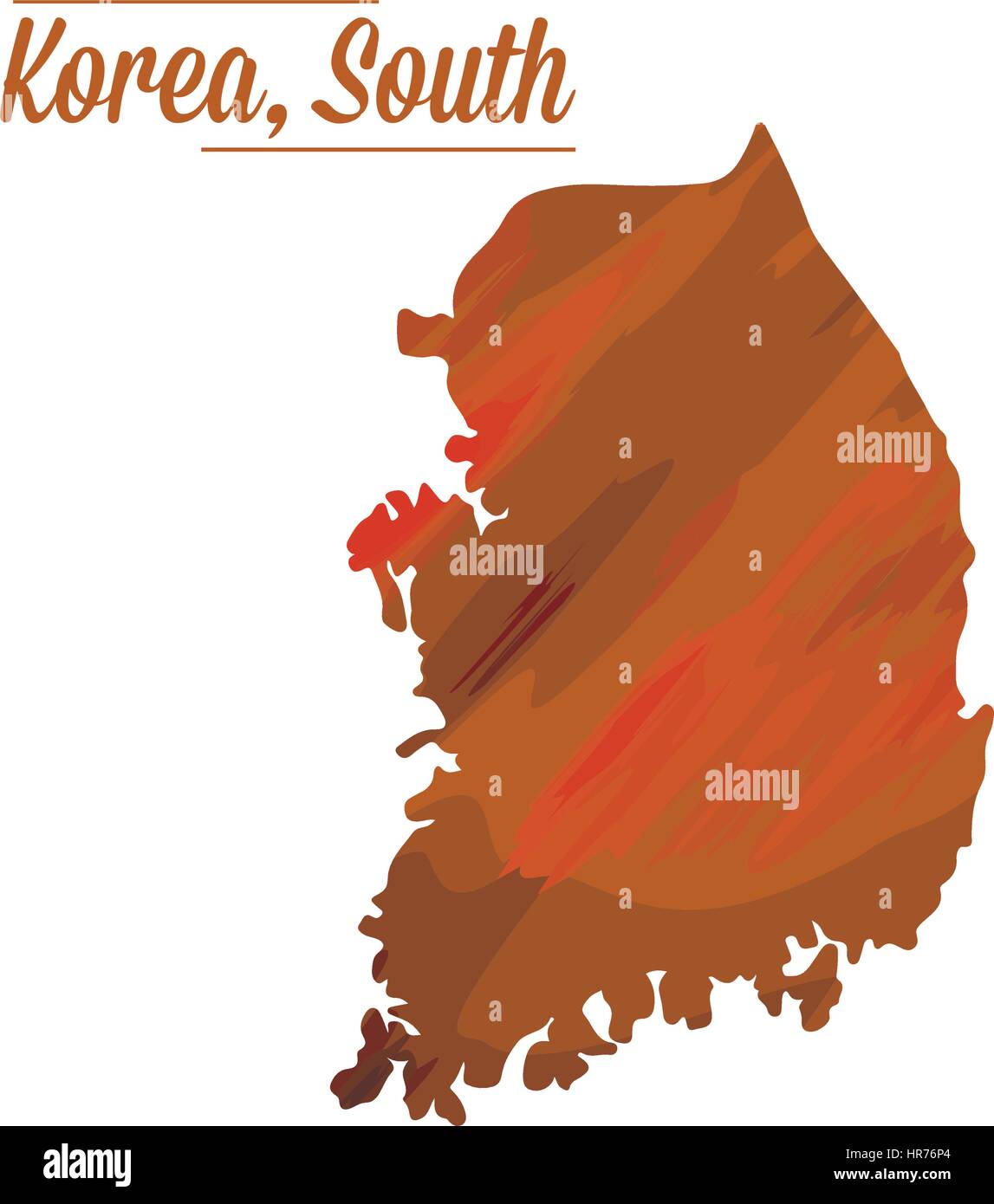 Korean world map Stock Vector Images - Alamy