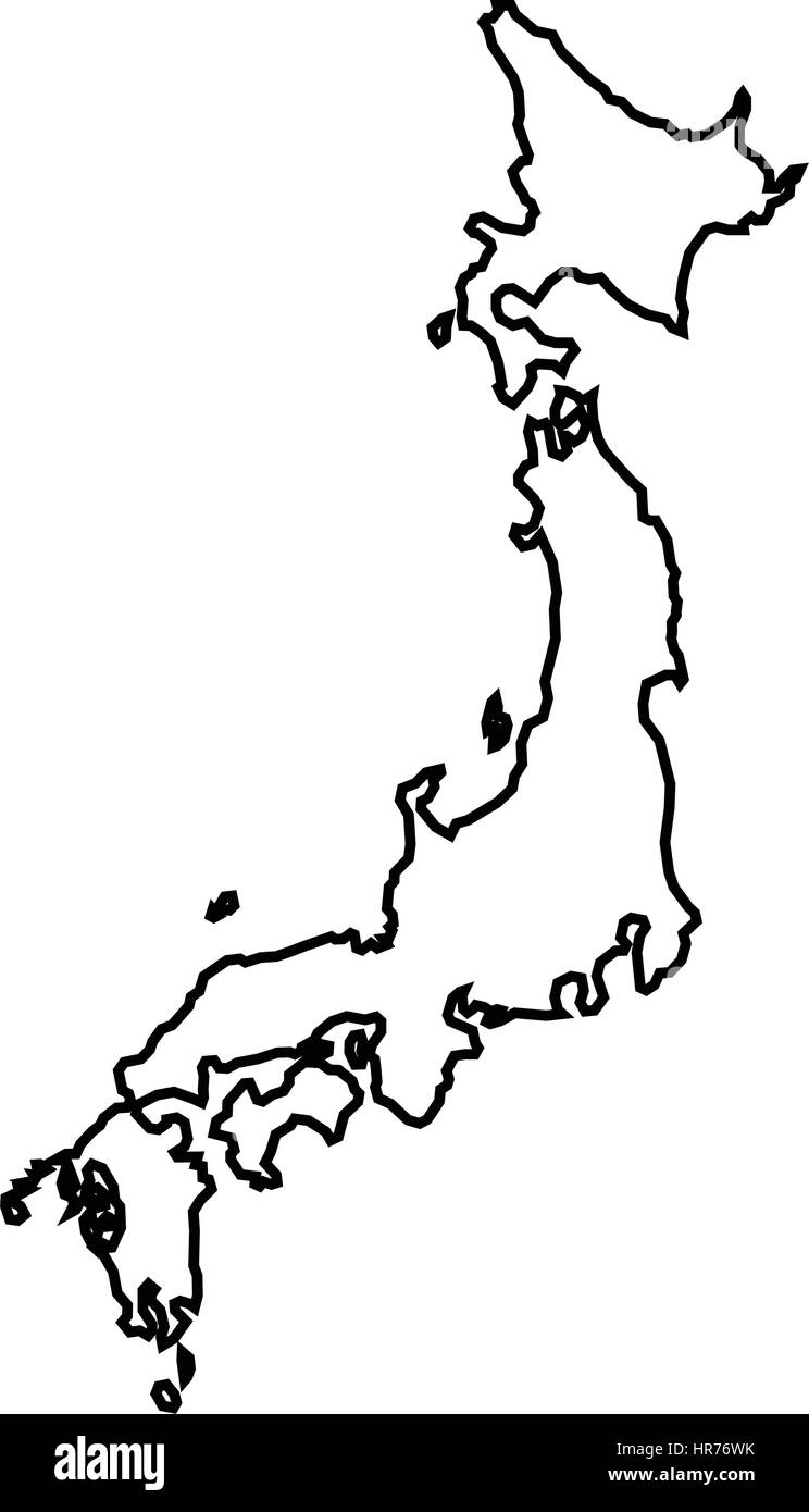 Japanese cartography Stock Vector Images - Alamy