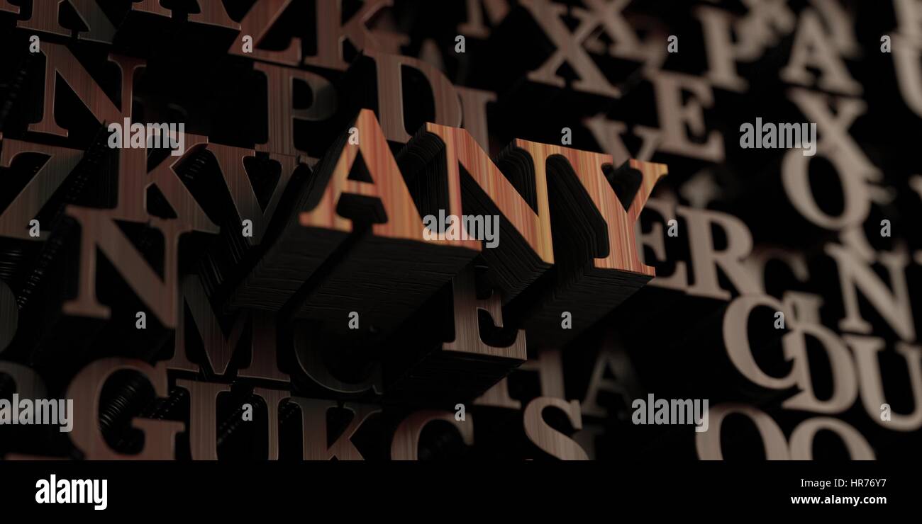 Any - Wooden 3D rendered letters/message. Can be used for an online ...
