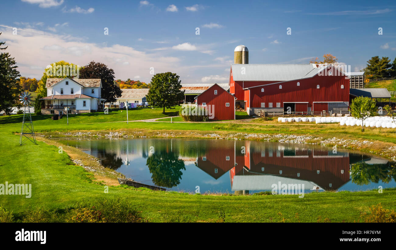 Amish farm ohio hi-res stock photography and images - Alamy