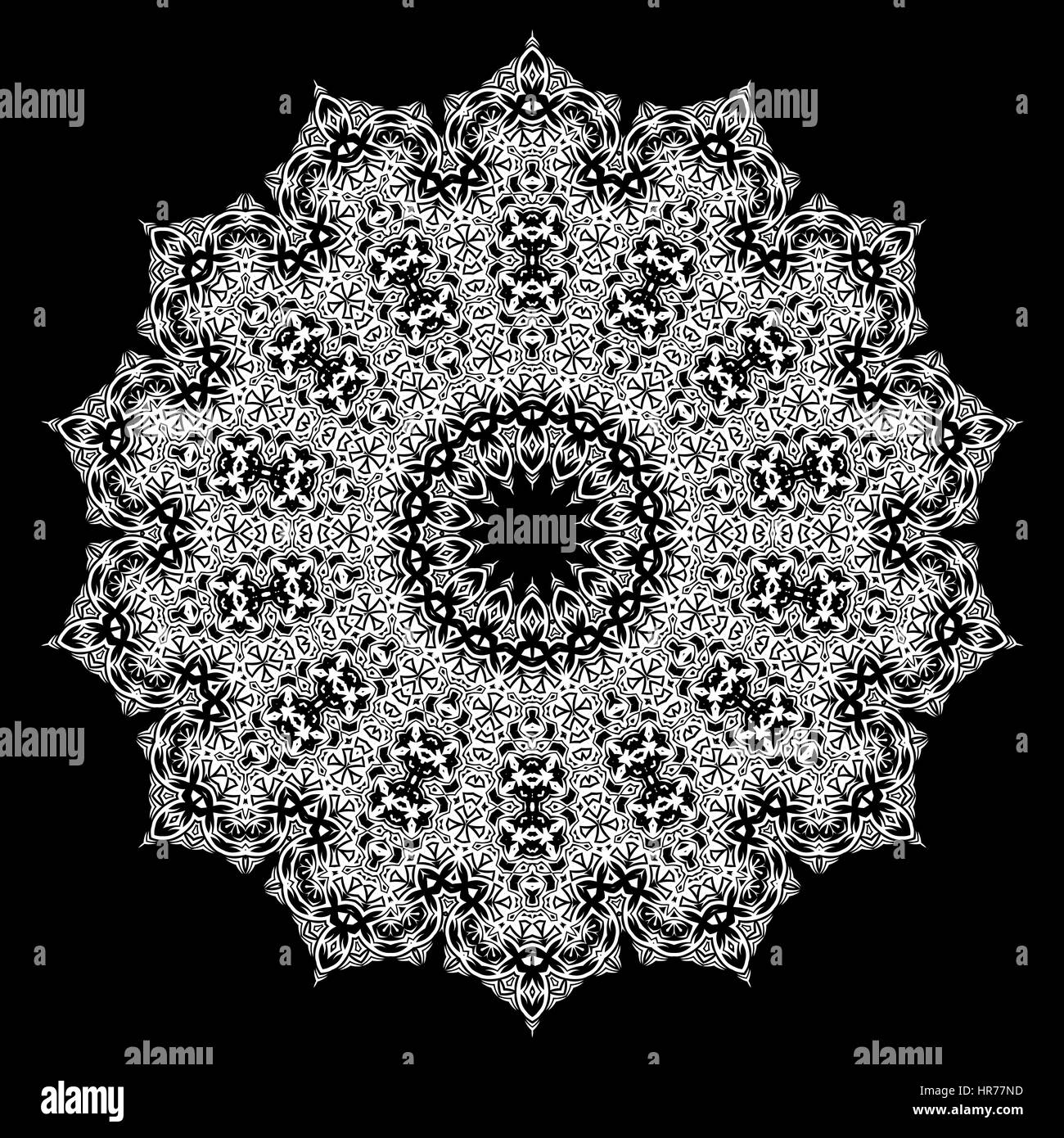 Oriental Geometric Ornament Stock Vector Image & Art - Alamy