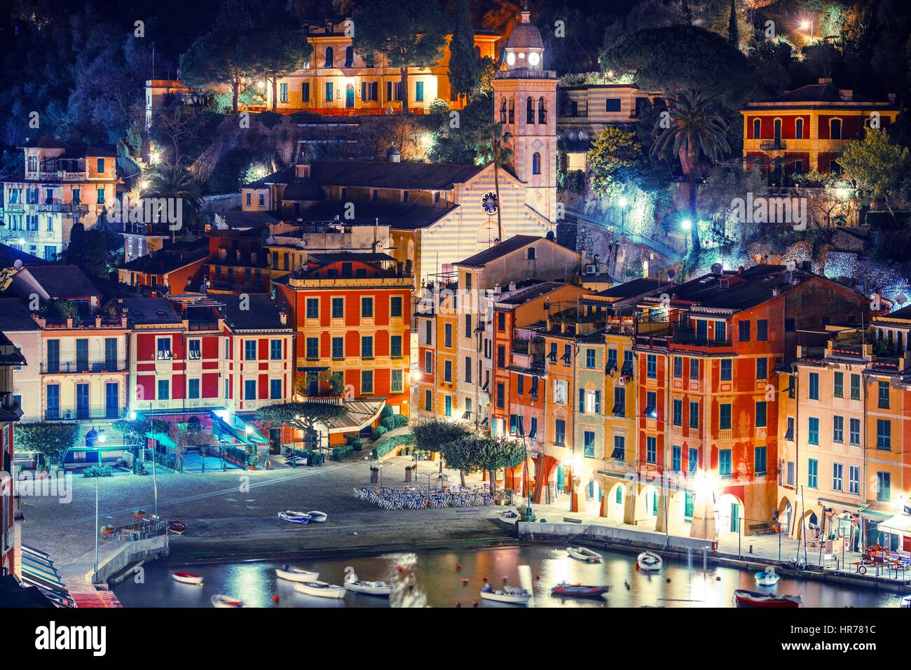 Portofino lights hi-res stock photography and images - Alamy