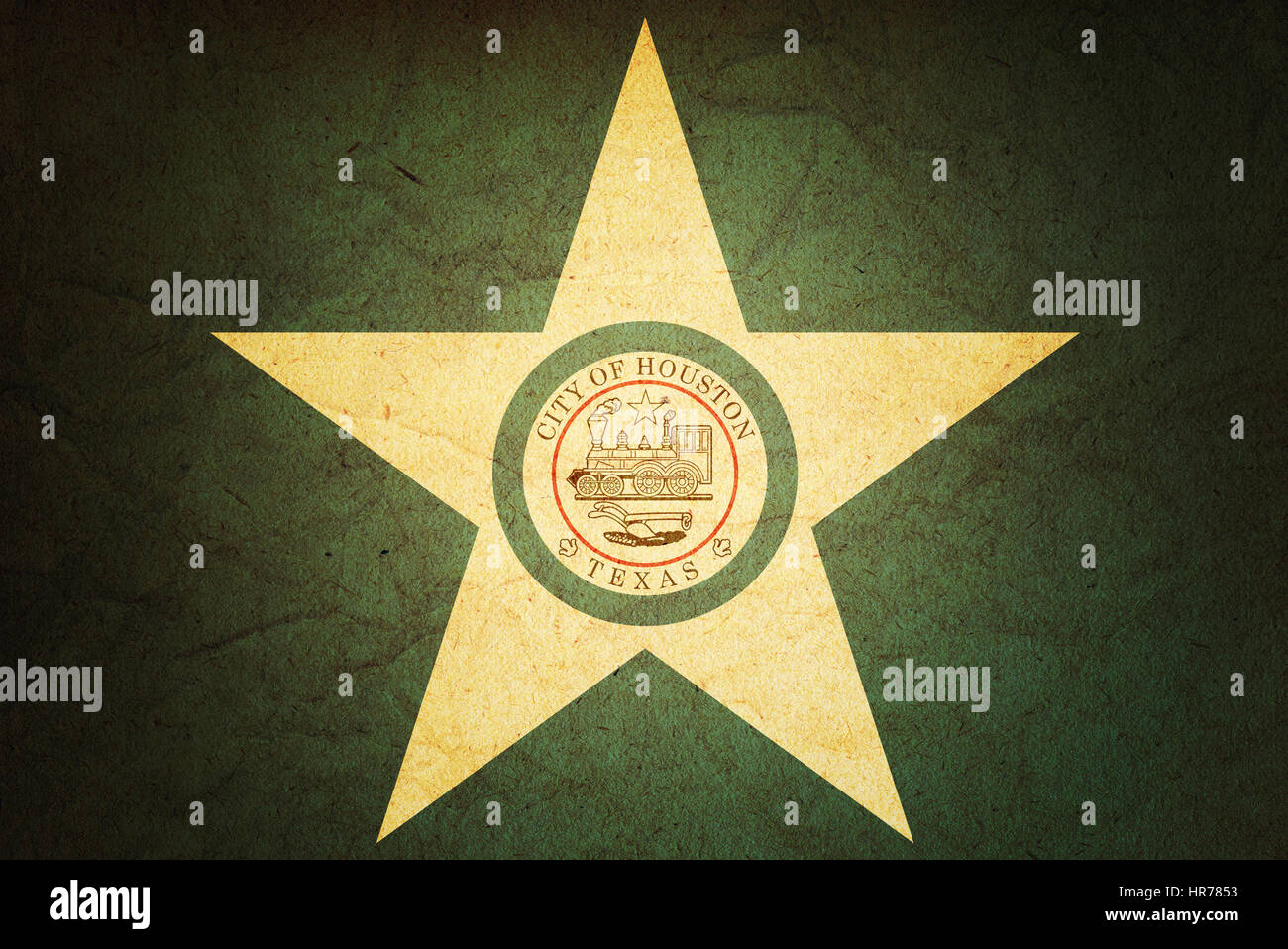 Houston city flag hi-res stock photography and images - Alamy