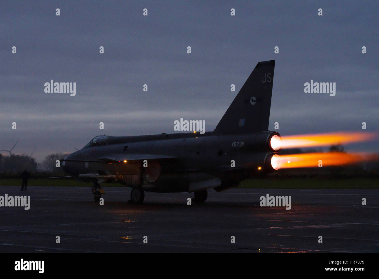 BAC/English Electric Lightning F6 at Bruntingthorpe Stock Photo - Alamy