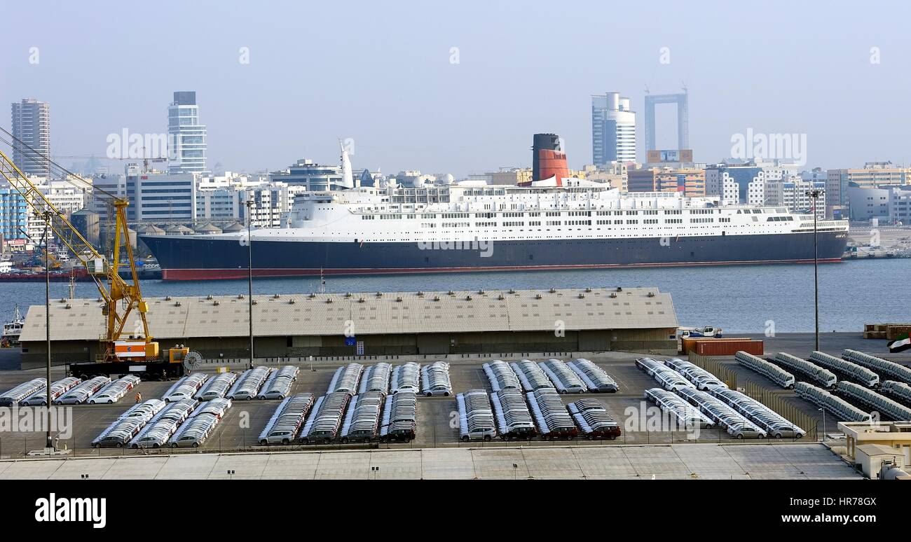Dubai rashid port hi-res stock photography and images - Alamy