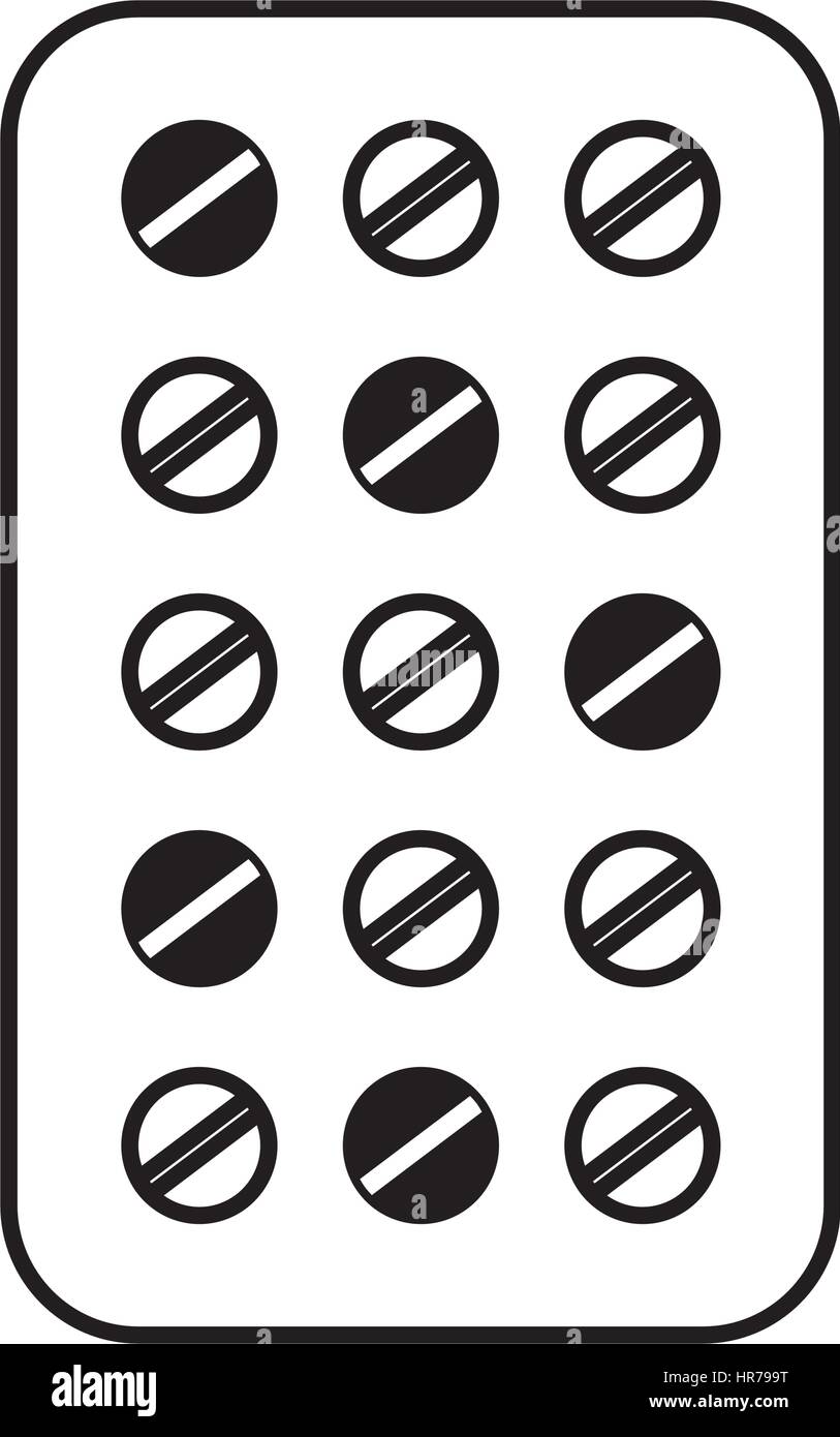 medicine tab isolated icon Stock Vector Image & Art - Alamy
