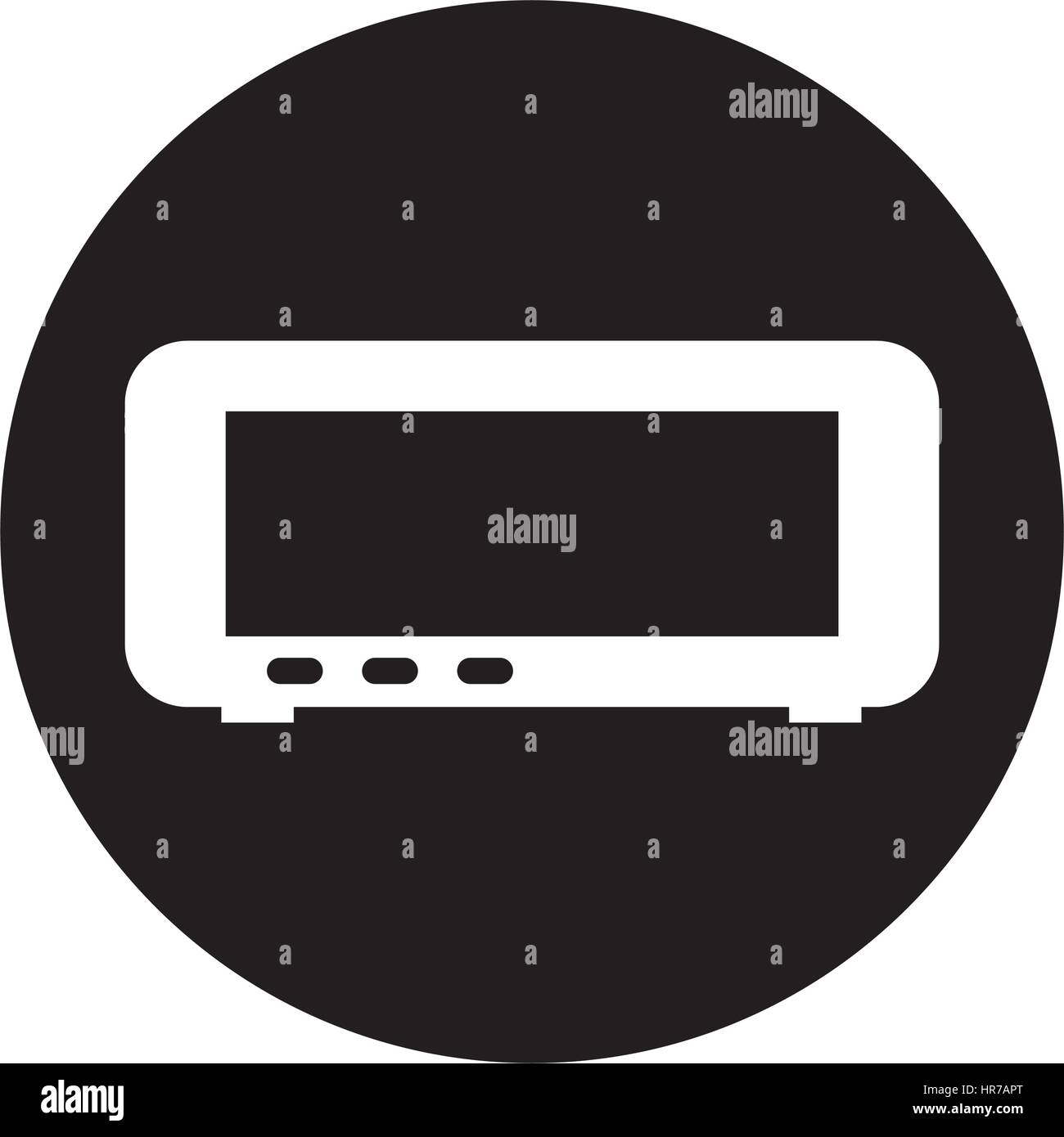 Digital alarm clock radio isolated hi-res stock photography and images ...