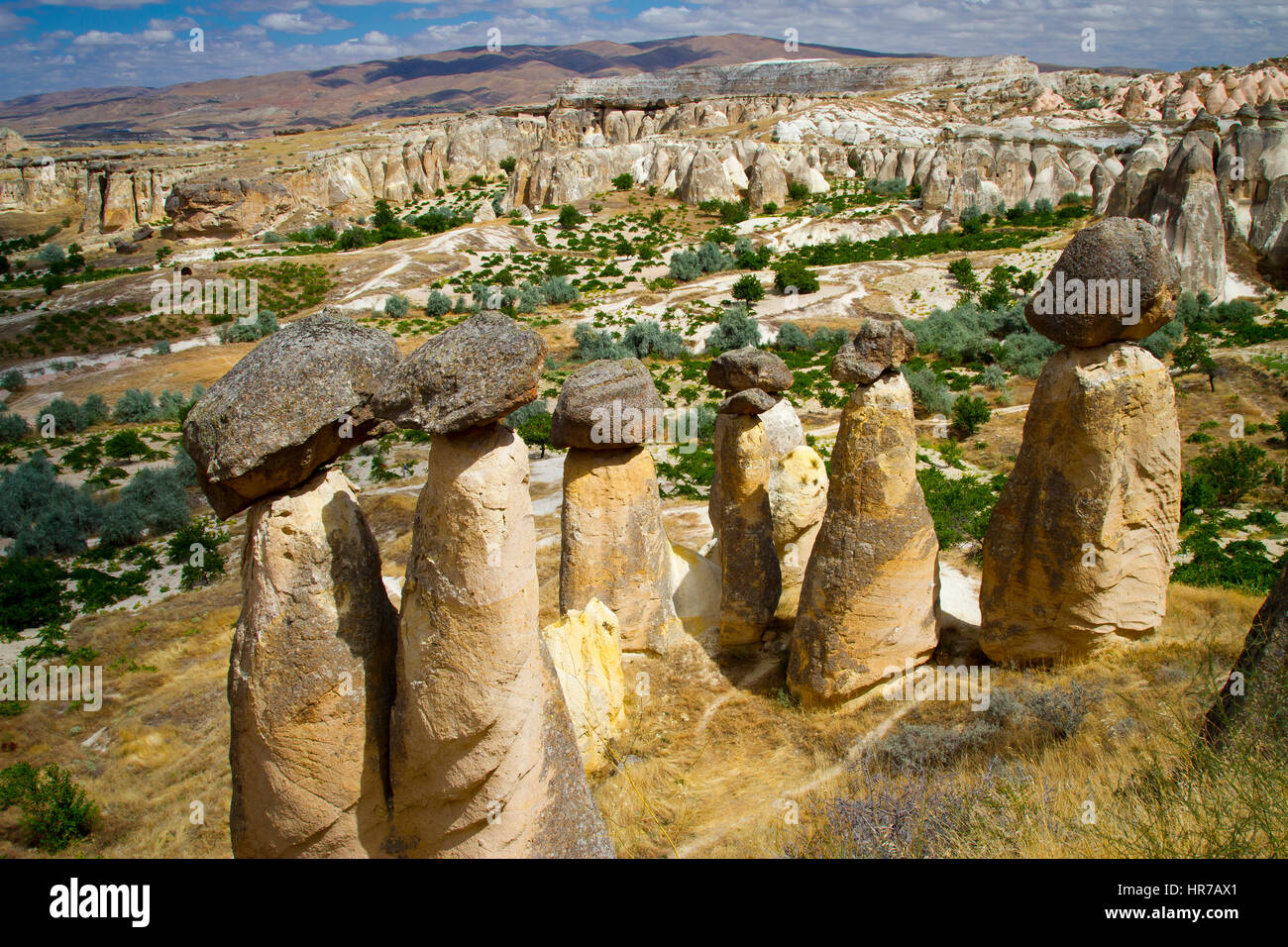 Fairy Chimneys. Cavusin. Cappadocia. Turkey Stock Photo - Alamy