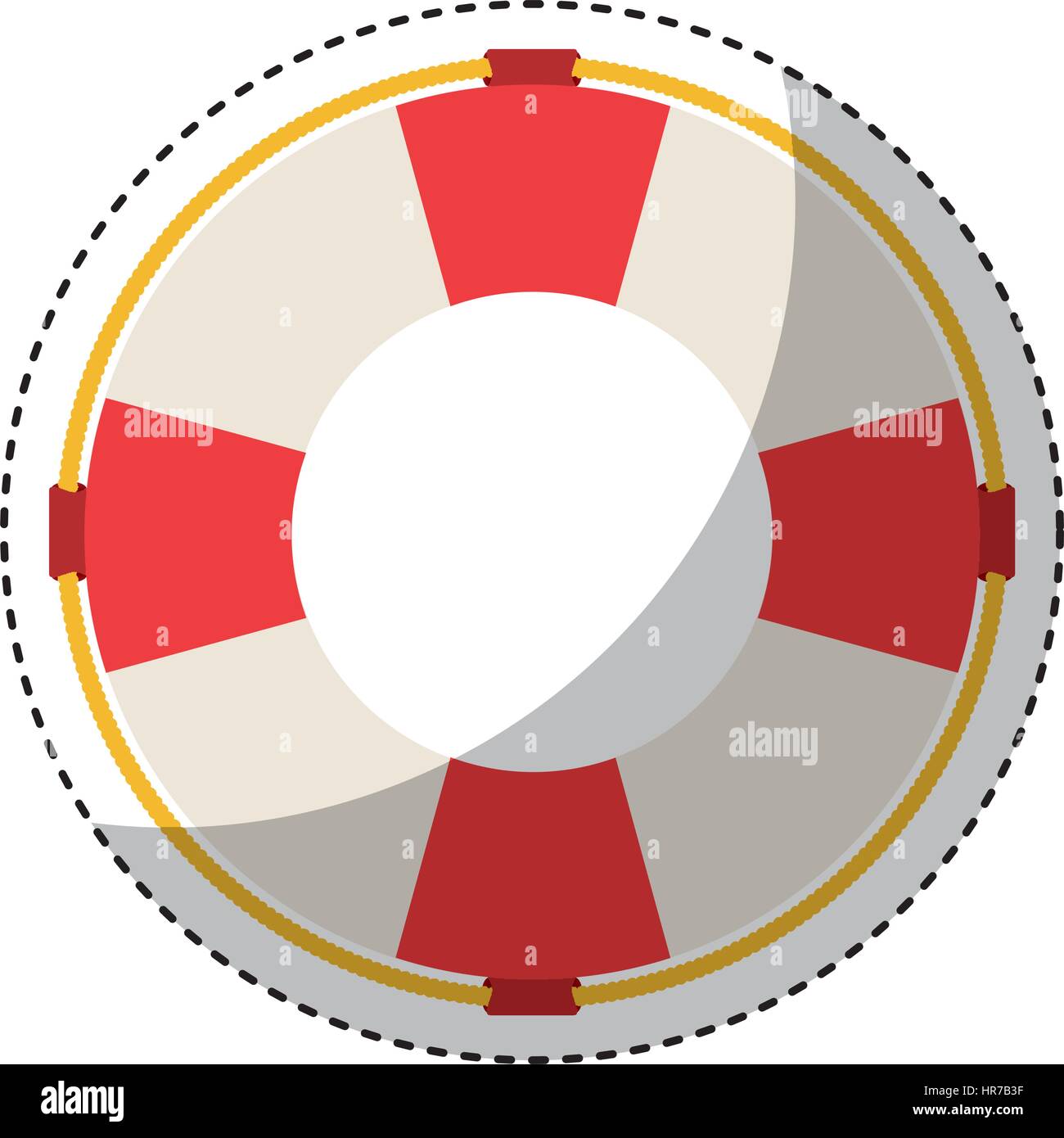 Lifeguard float isolated Stock Vector Images - Alamy