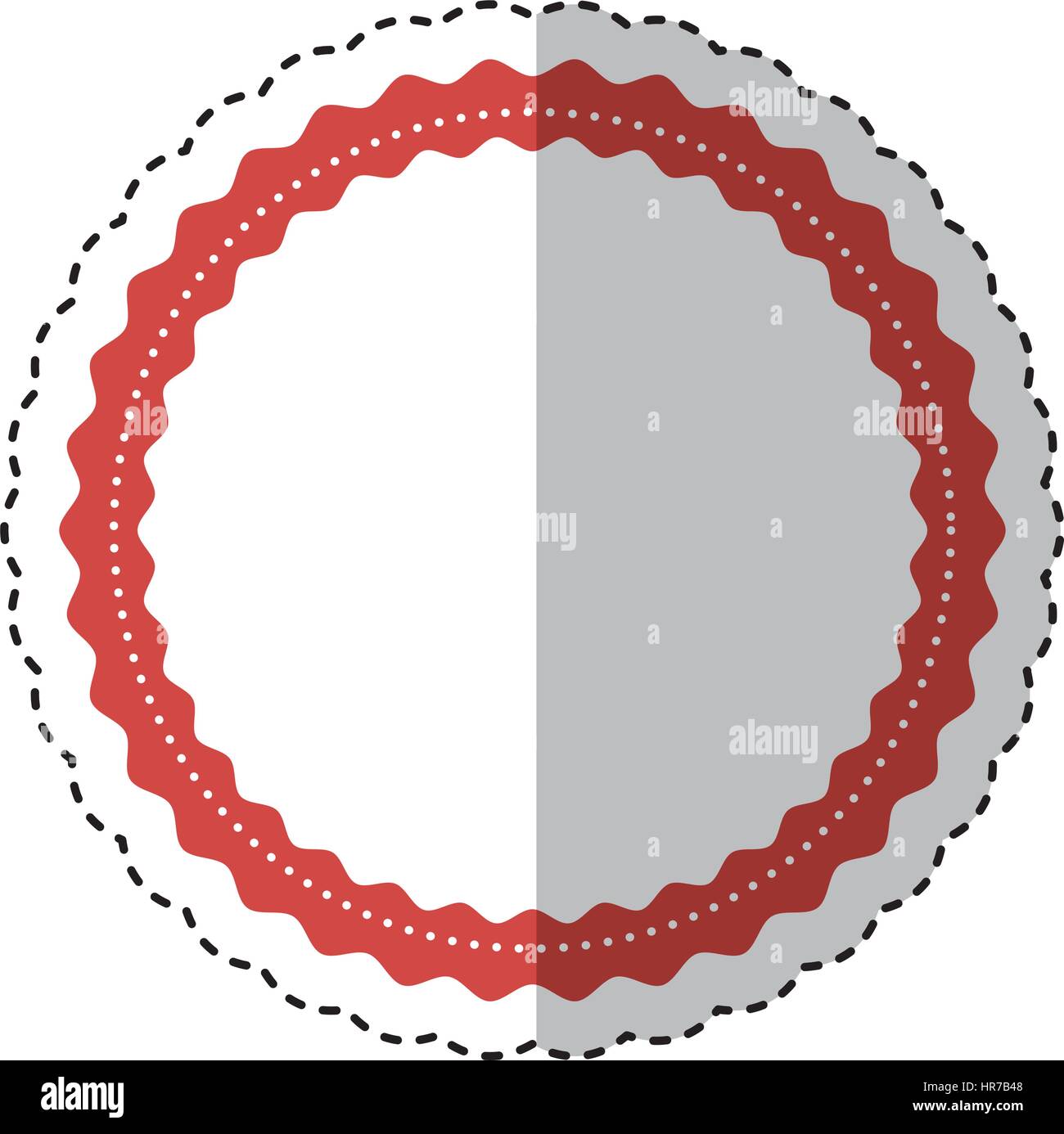 circle seal stamp icon Stock Vector Image & Art - Alamy