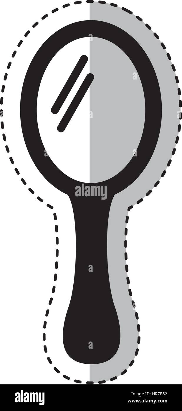 Mirror grooming Stock Vector Images - Alamy