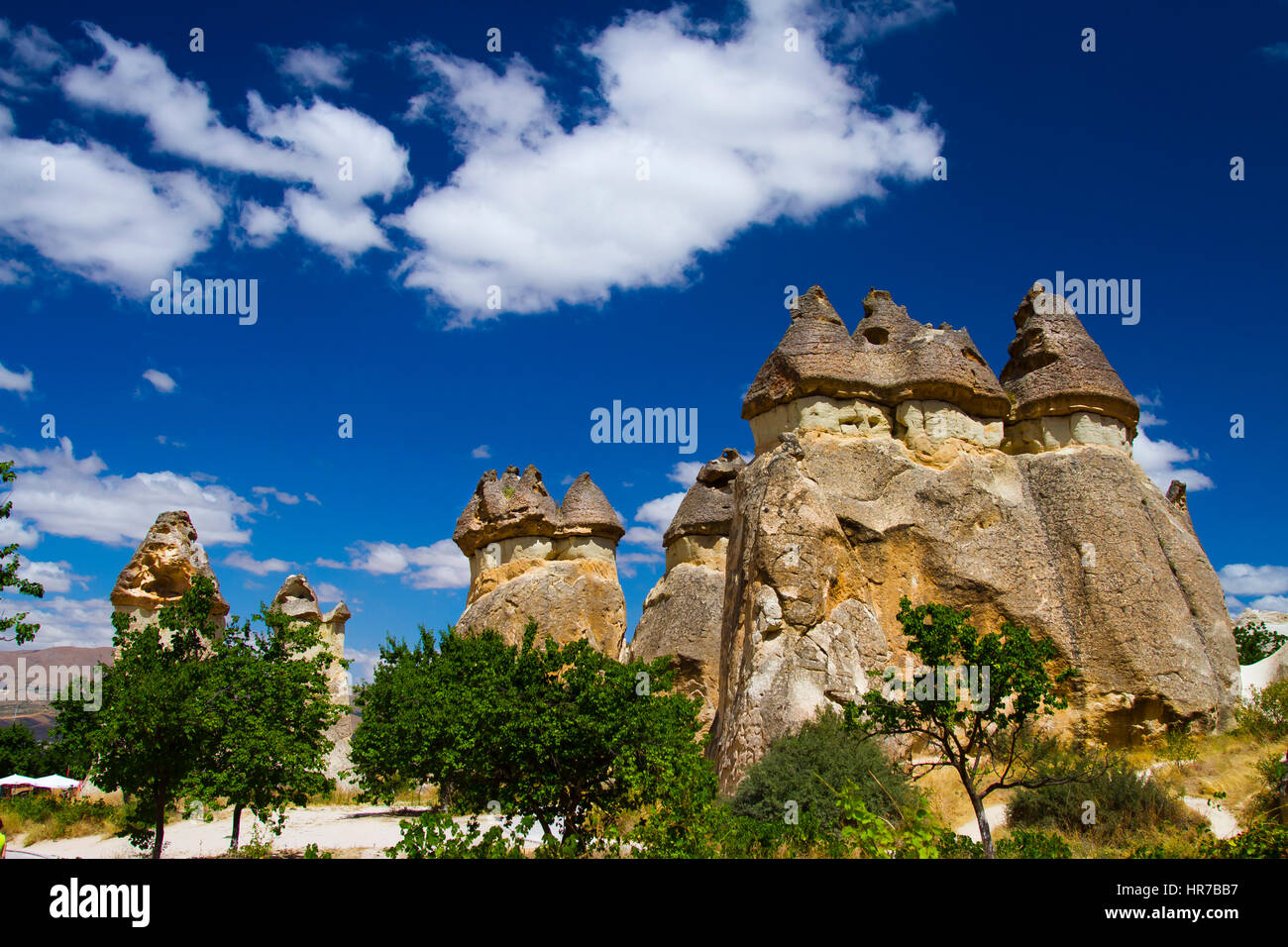 Fairy chimneys. Pasa Bagi. Cappadocia, Turkey. Europe Stock Photo - Alamy