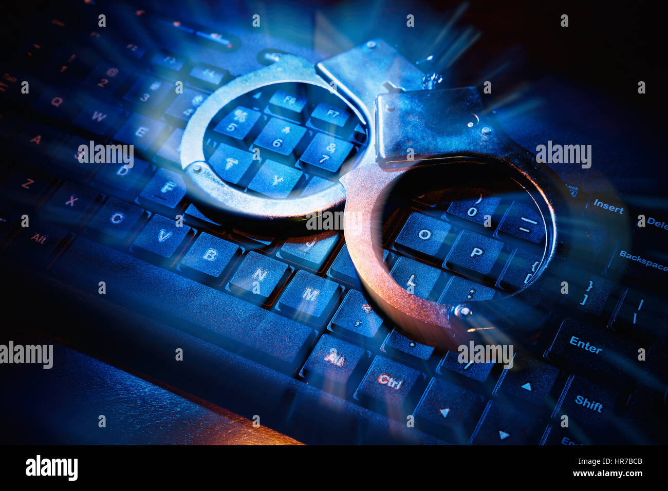 Blue keyboard hi-res stock photography and images - Alamy