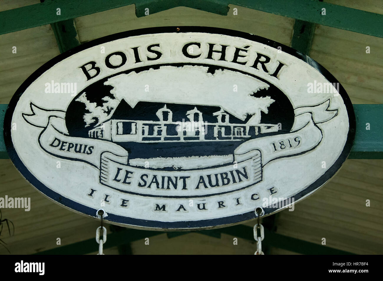 Mauritius, tea plantation, museum sign, poster, billboard, tea plant ...