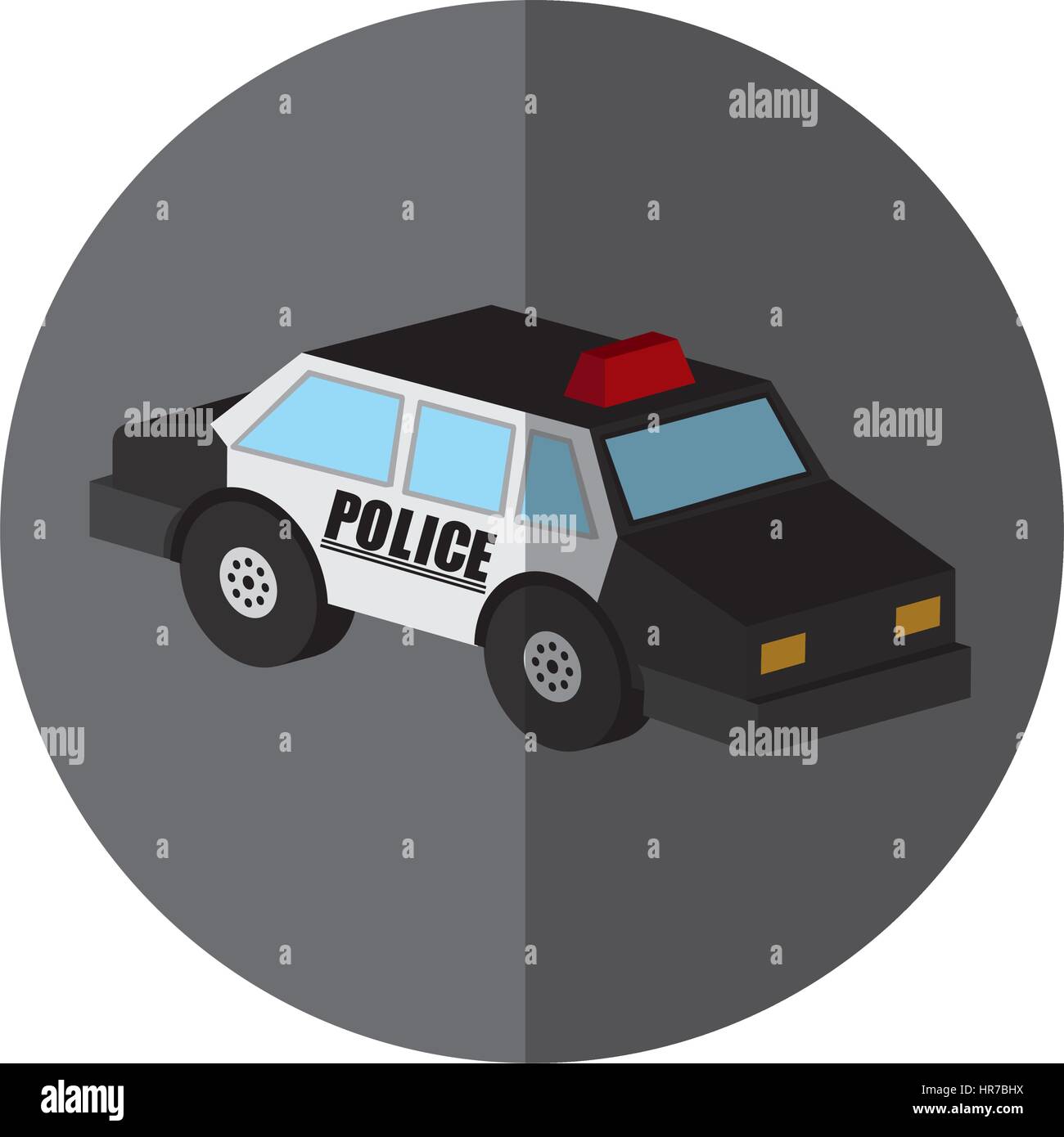police patrol isometric icon Stock Vector Image & Art - Alamy