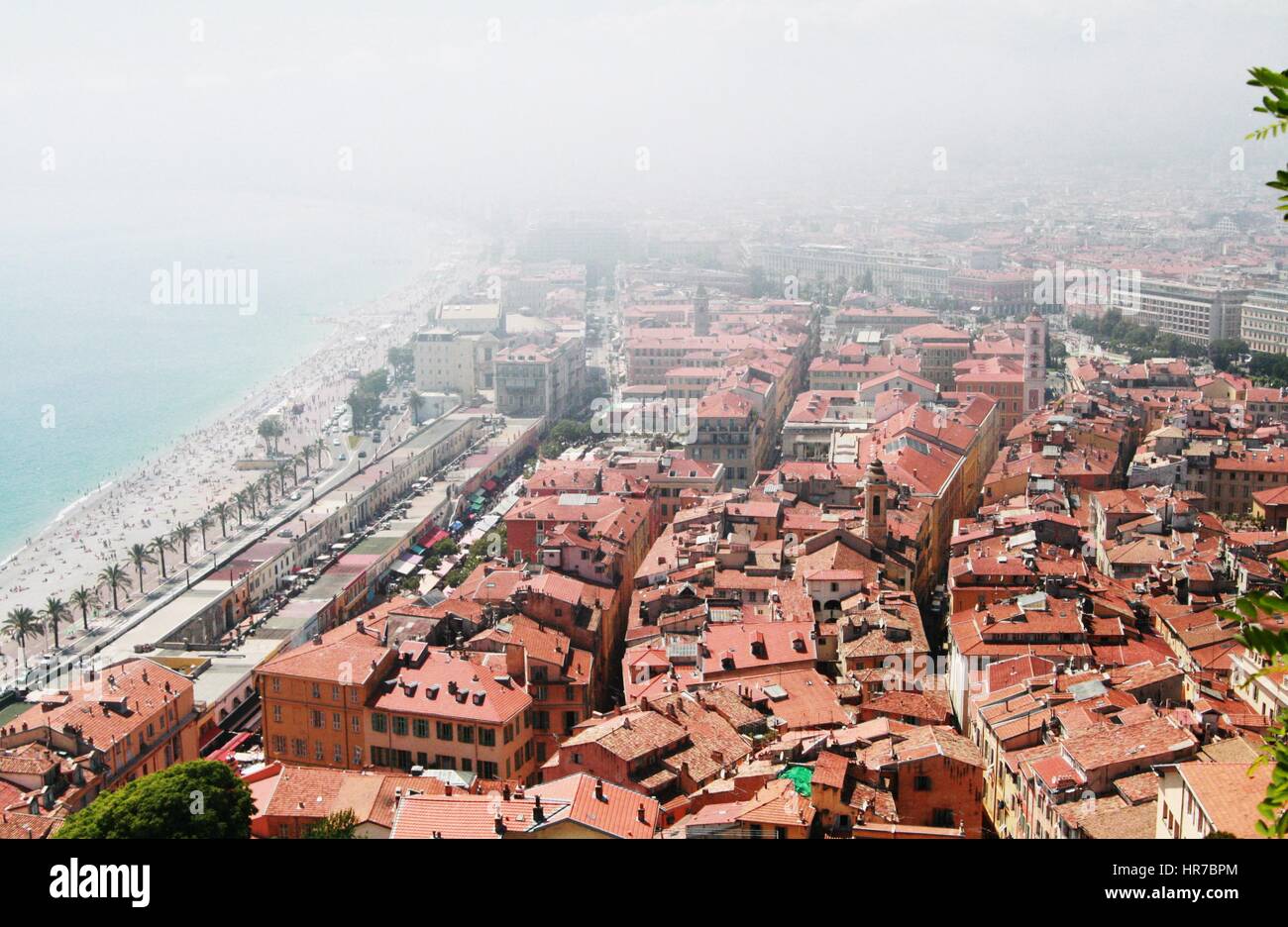 Nice beach france waves hi-res stock photography and images - Alamy