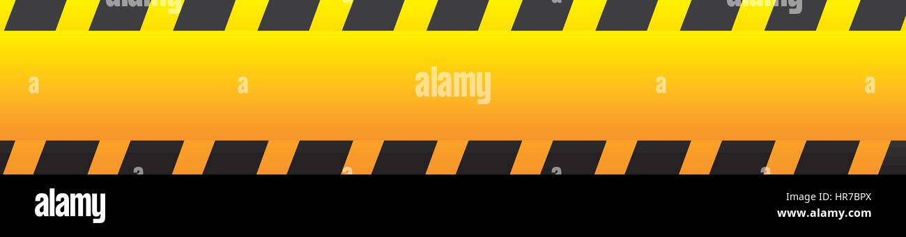 yellow caution tape icon Stock Vector Image & Art - Alamy