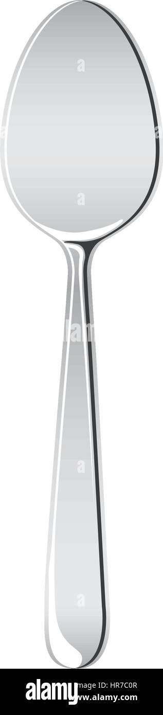 sticker white spoon icon Stock Vector Image & Art - Alamy