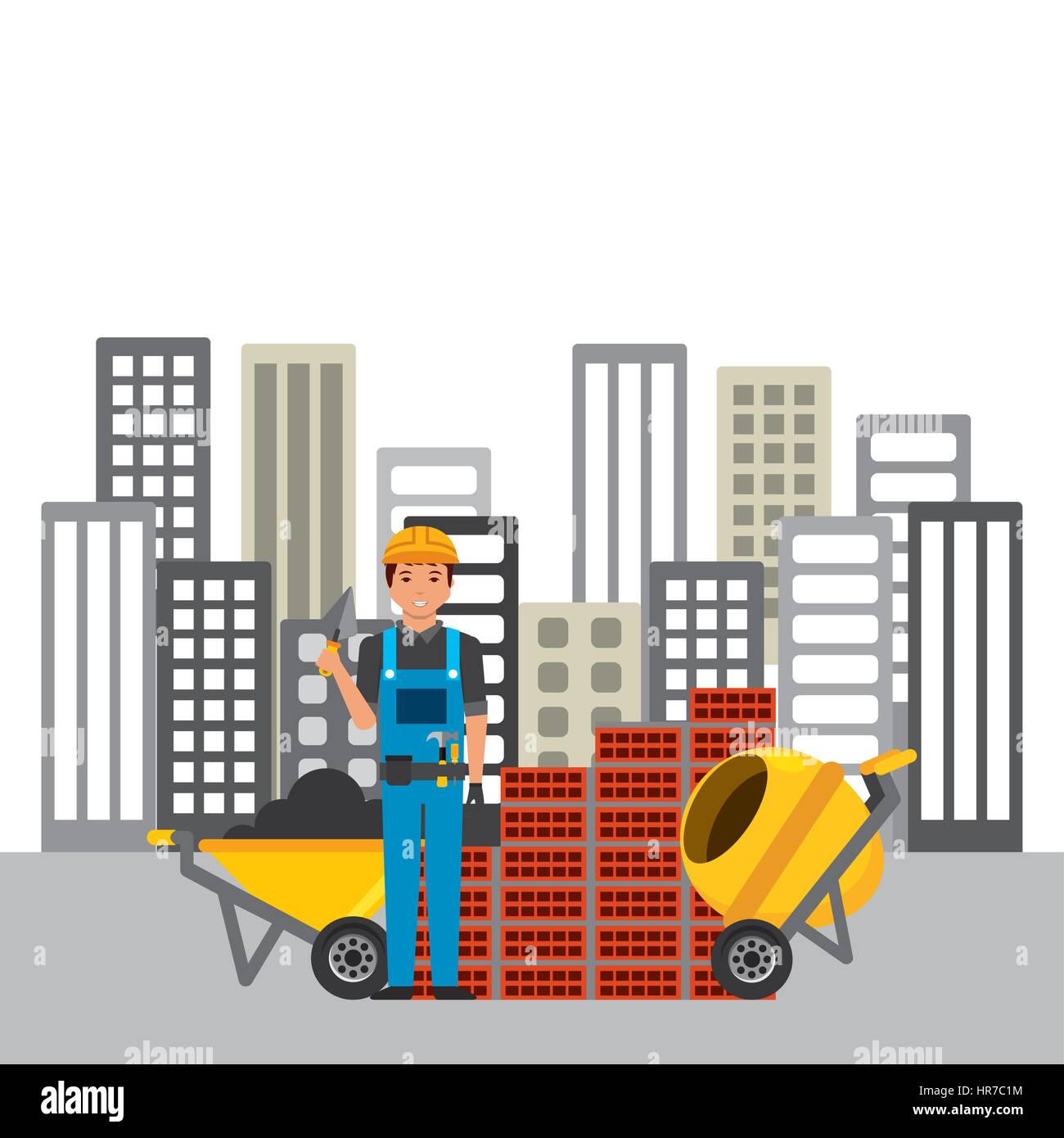 Construction professional avatar character Stock Vector Image & Art - Alamy