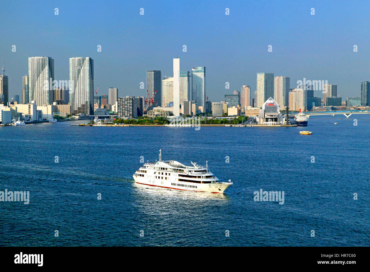 Waterfront Buildings in Chuo Area Tokyo Japan Stock Photo - Alamy