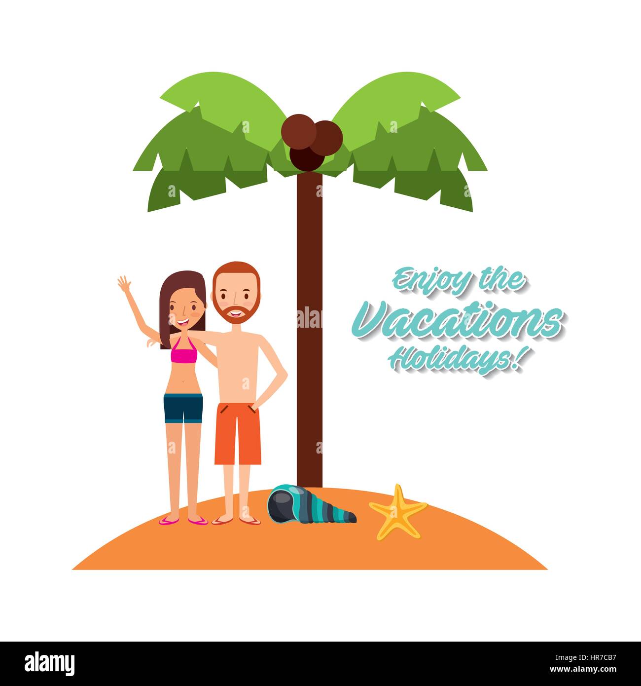 Funny people vacations Cut Out Stock Images & Pictures - Alamy