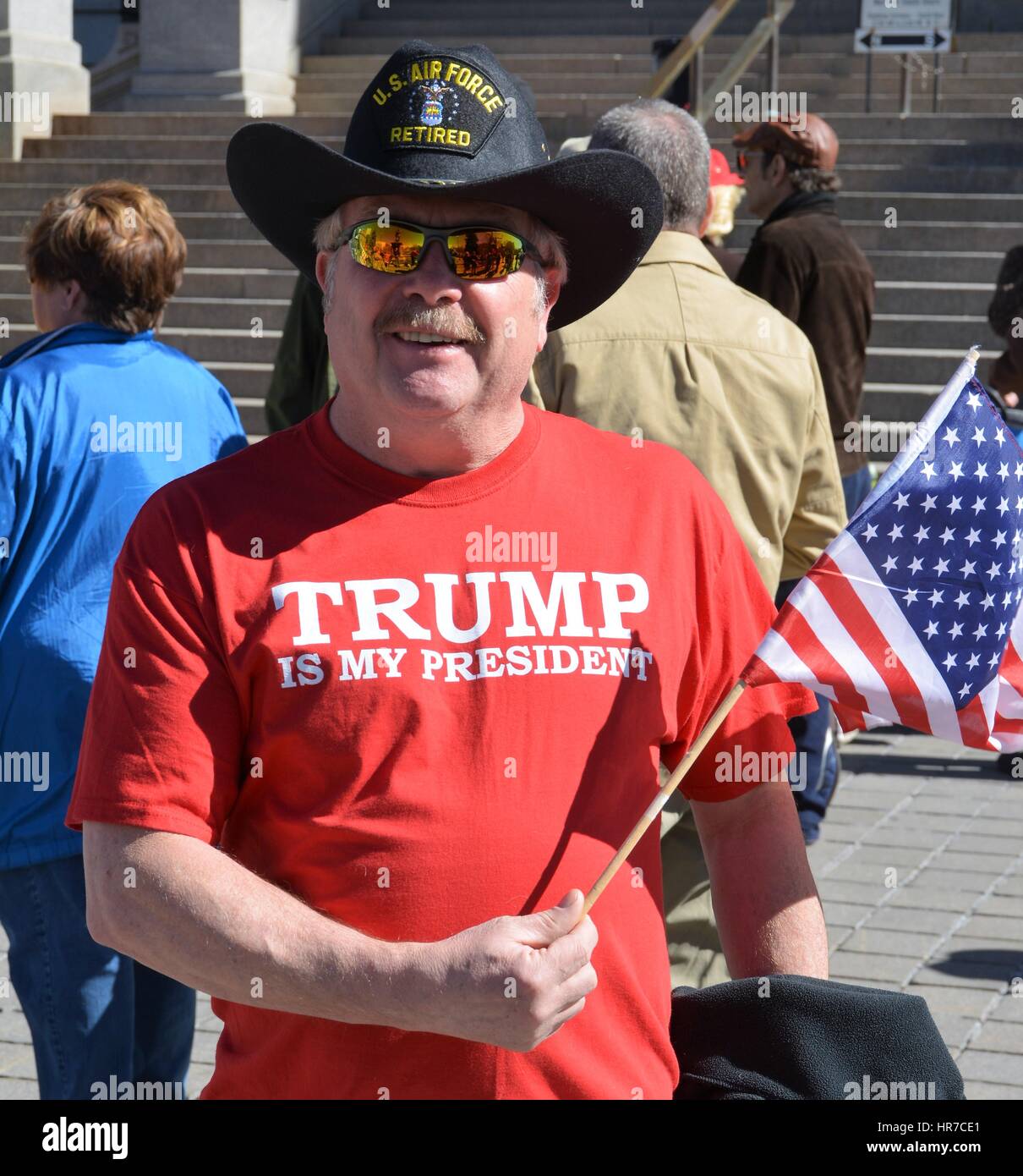 Old women trump supporters hi-res stock photography and images - Alamy