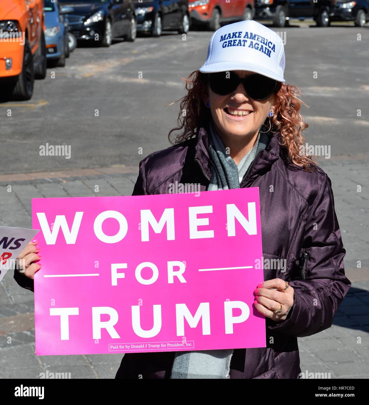 Old women trump supporters hi-res stock photography and images - Alamy