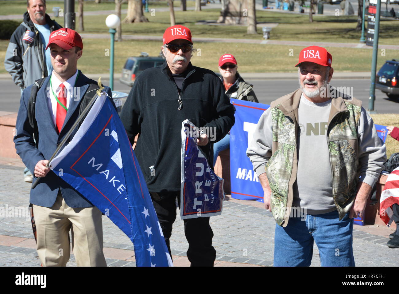 Old women trump supporters hi-res stock photography and images - Alamy