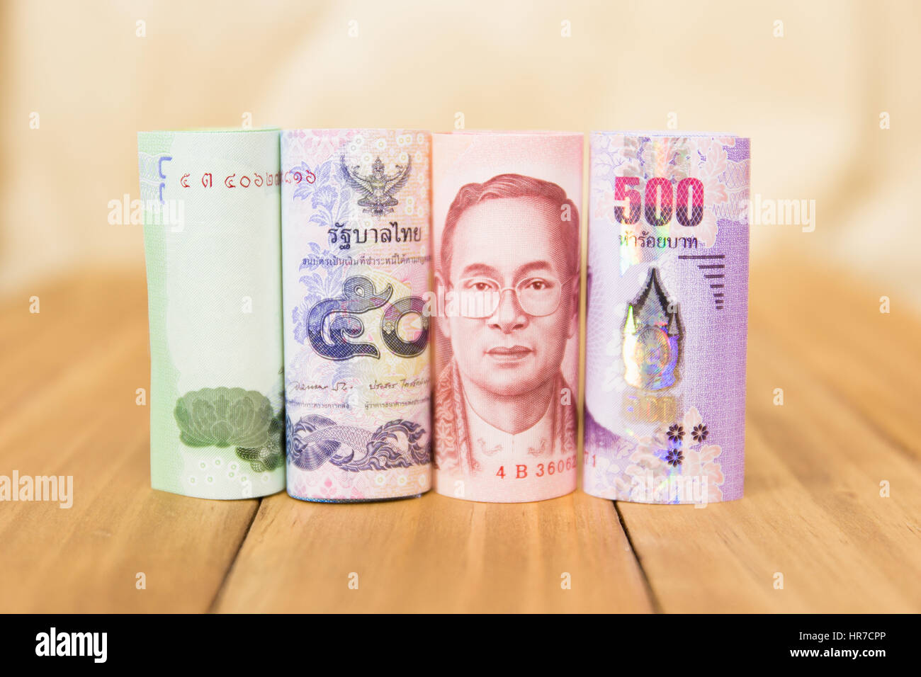 Thailand banknotes hi-res stock photography and images - Alamy
