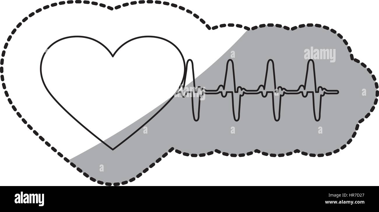 Heart rate indicator Stock Vector Images - Alamy