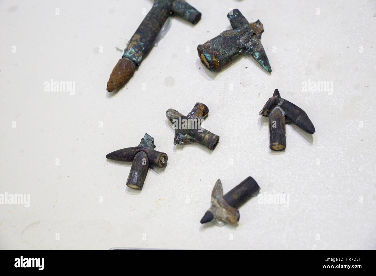 Two Bullets Collide Midair from the dardanelles war Stock Photo - Alamy