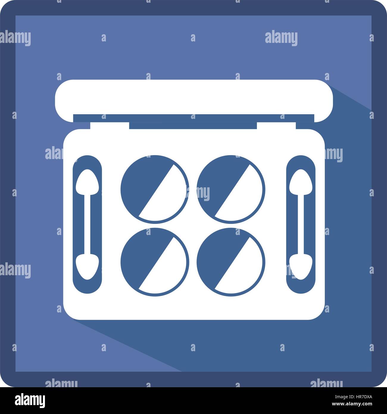 emblem eye shadows makeup icon Stock Vector Image & Art - Alamy