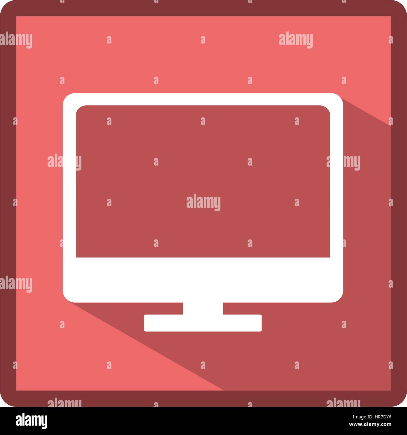 emblem computer icon stock Stock Vector Image & Art - Alamy