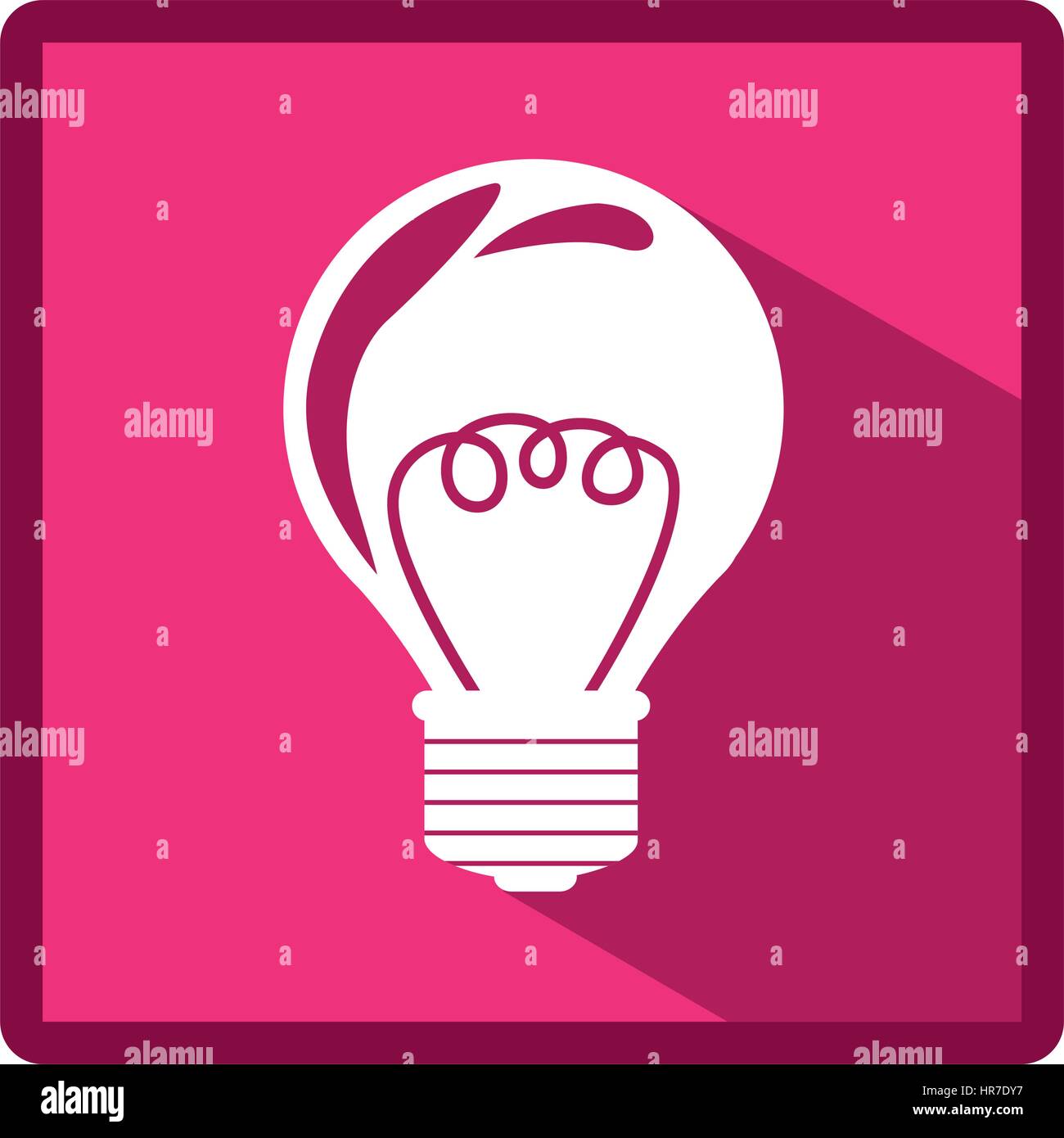 emblem bulb icon stock Stock Vector Image & Art - Alamy