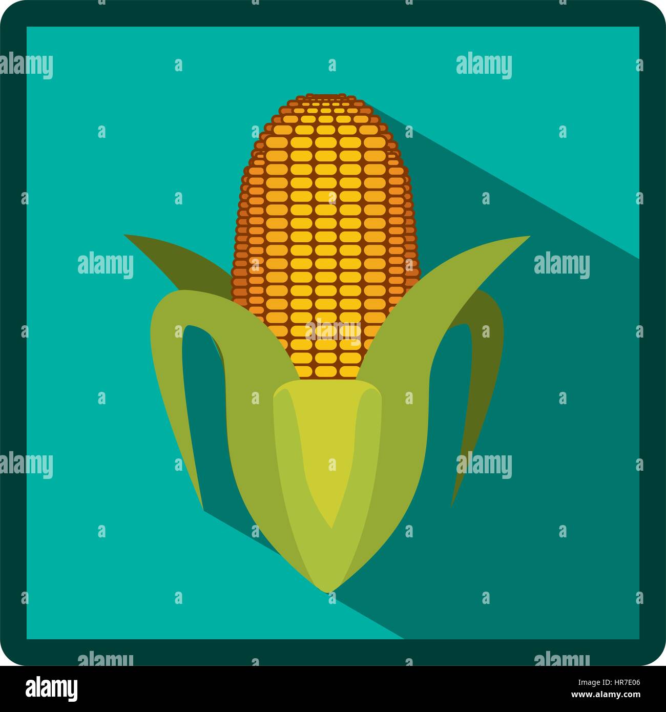 corn cob icon image Stock Vector Image & Art - Alamy