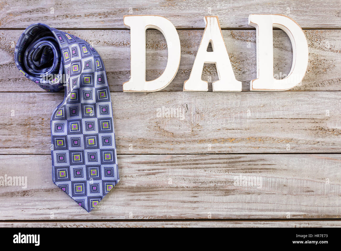 White letters DAD on a painted wood background Stock Photo - Alamy
