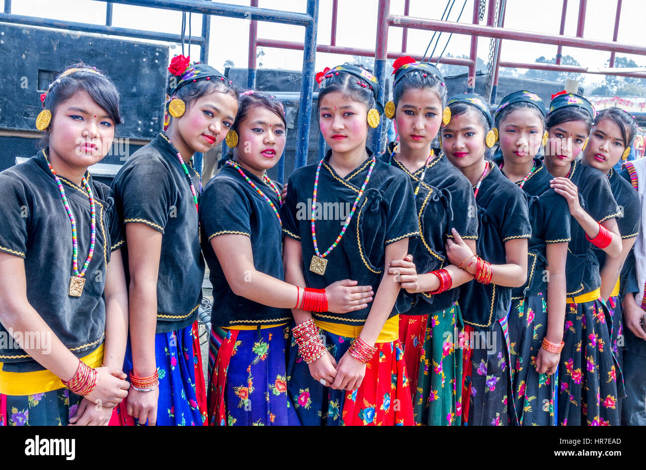 Magar people in nepal hi-res stock photography and images - Alamy